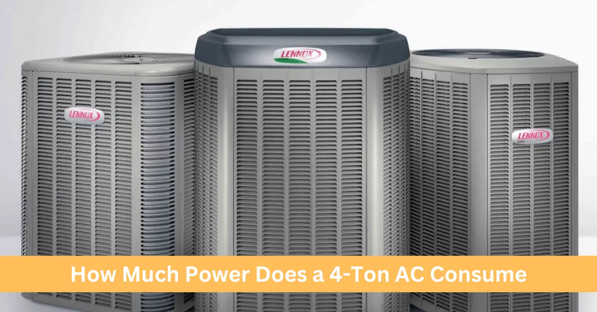 4 Ton AC Power Consumption Watts, kW, Amps and Cost Guide